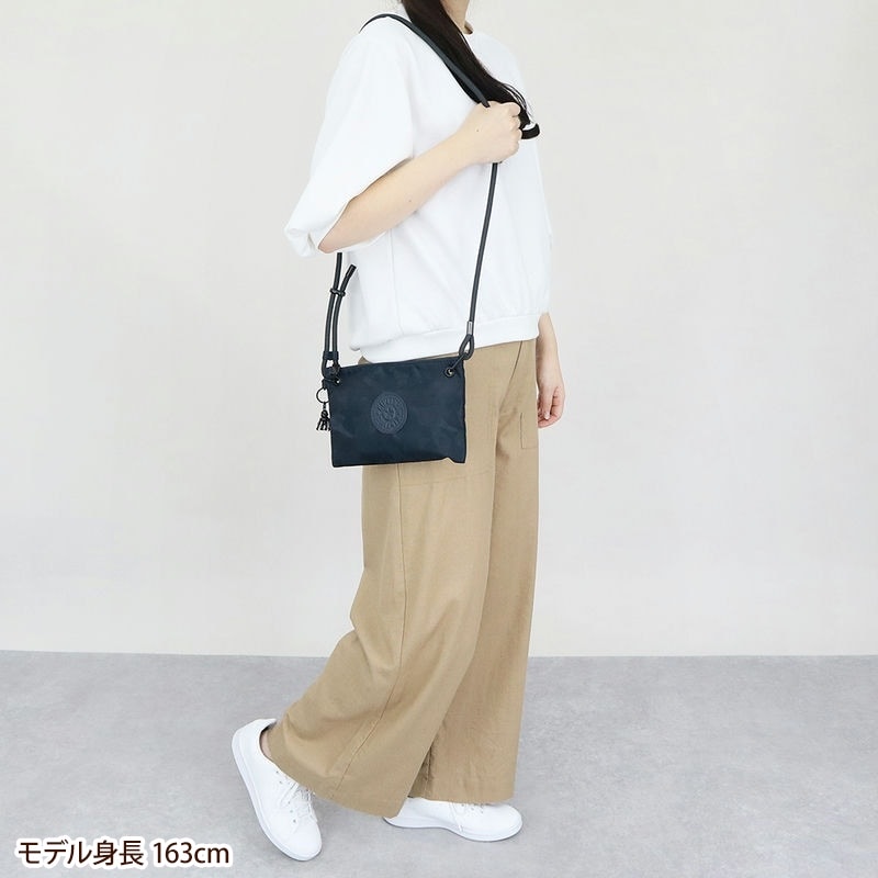 Kipling キプリング ショルダーバッグ KNIPPA ニッパ 迷彩柄 サコッシュ ネイビー KI359253I - Brandol