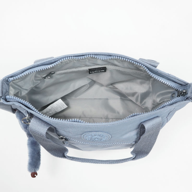 Kipling キプリング ショルダーバッグ Jayla Small 2way トートバッグ ブルーグレー KIB9K87II - Brandol