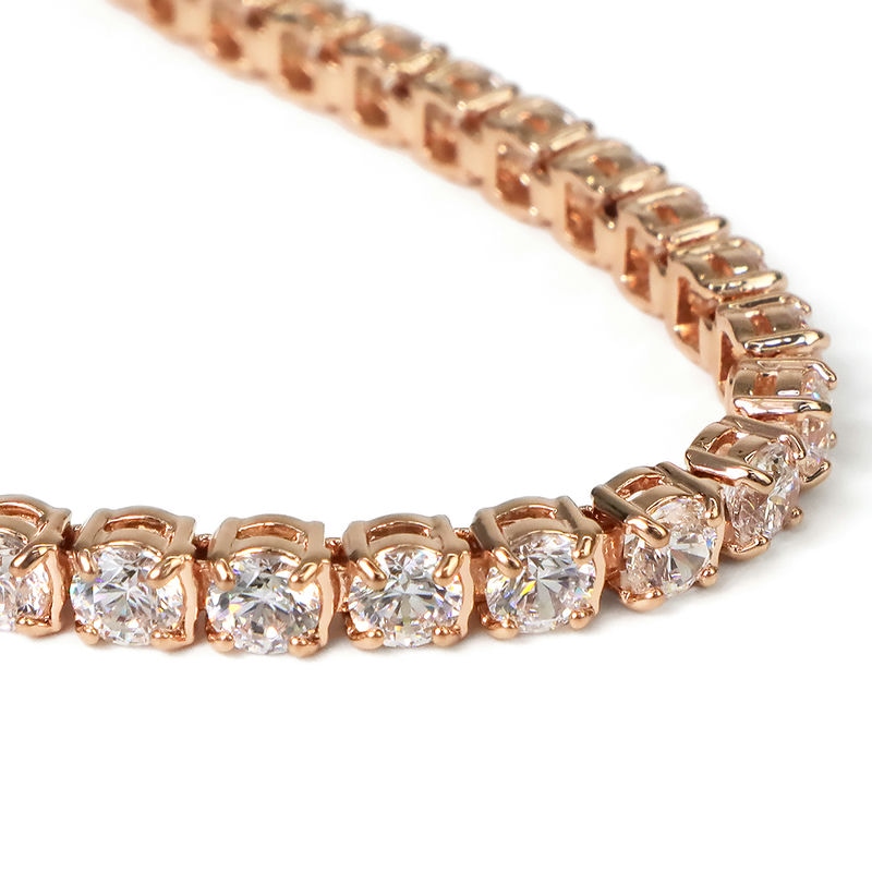 Swarovski スワロフスキー ブレスレット Matrix Tennis ラインストーン チェーンブレス ローズゴールド 5657659 ...